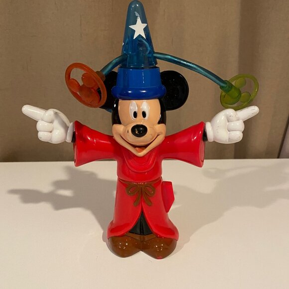 Disney | Toys | Disney Parks Mickey Mouse Sorcerer Spinner Lightup Toy ...